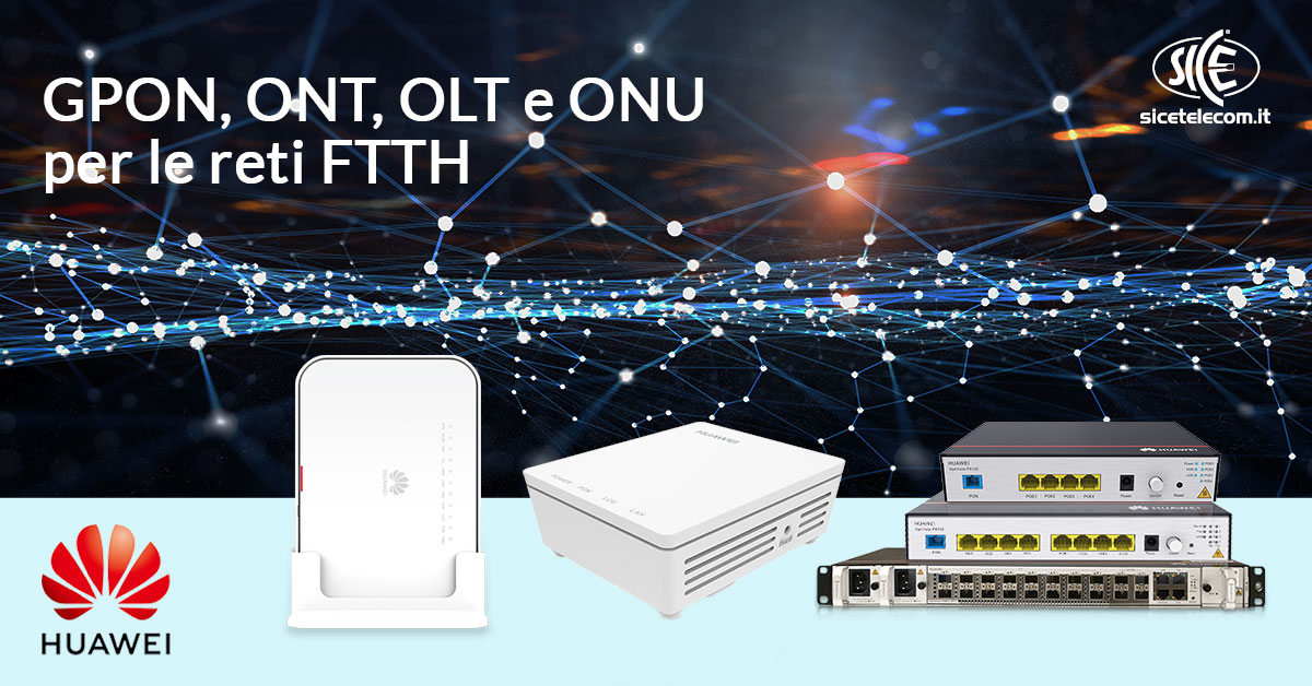 Router e soluzioni GPON Huawei per connettività veloce e senza ...