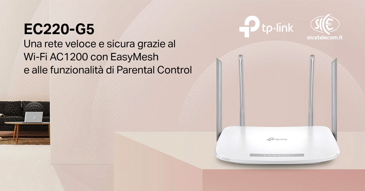 Router EC220-G5 Aginet per WISP. Reti veloci e sicure con gestione da ...