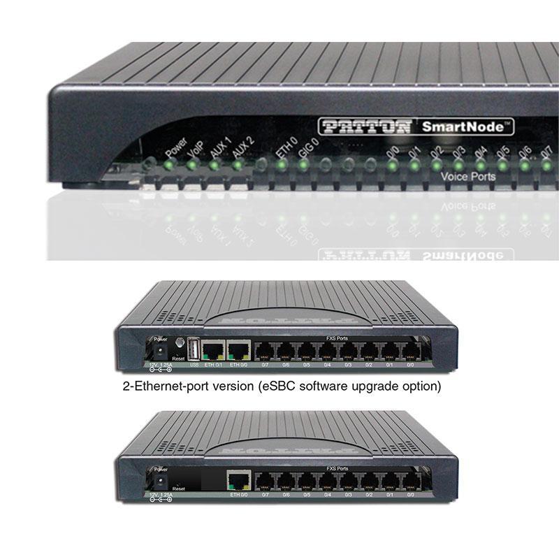 Patton SN4141/2JO2V/EUI | SmartNode VoIP Gateway 2FXO 2 VoIP calls or 2 SIP-SIP Calls - SICE ...